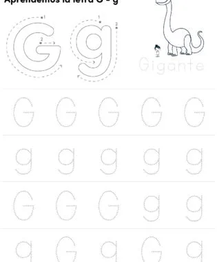 Aprendemos a trazar la letra H mayúscula y h minúscula